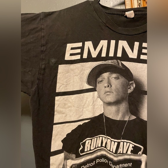 Tultex | Shirts | Y2k Eminem Mugshot Tshirt | Poshmark